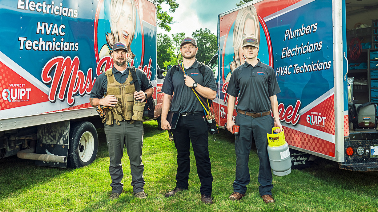 Mini Split Service & Repair - Mrs. Michael HVAC Technicians